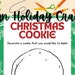 Christmas Cookie Activity Worksheet Craft School Kids Prek Daycare - Etsy