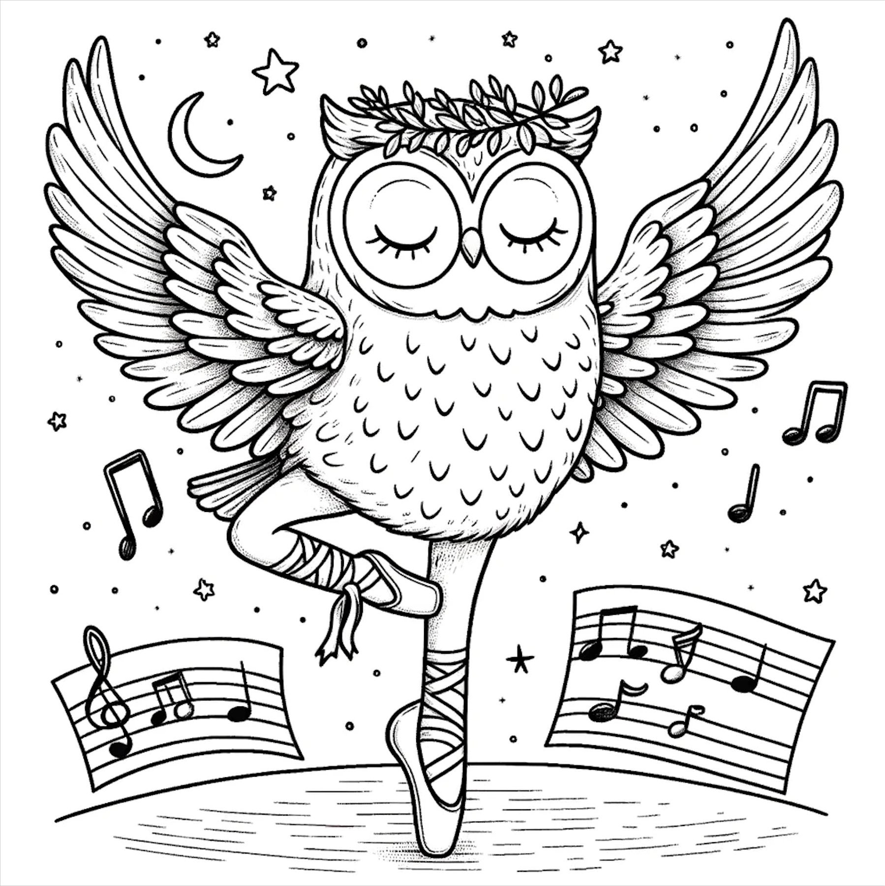 Animal Ballerina Children's Coloring Book. - Etsy