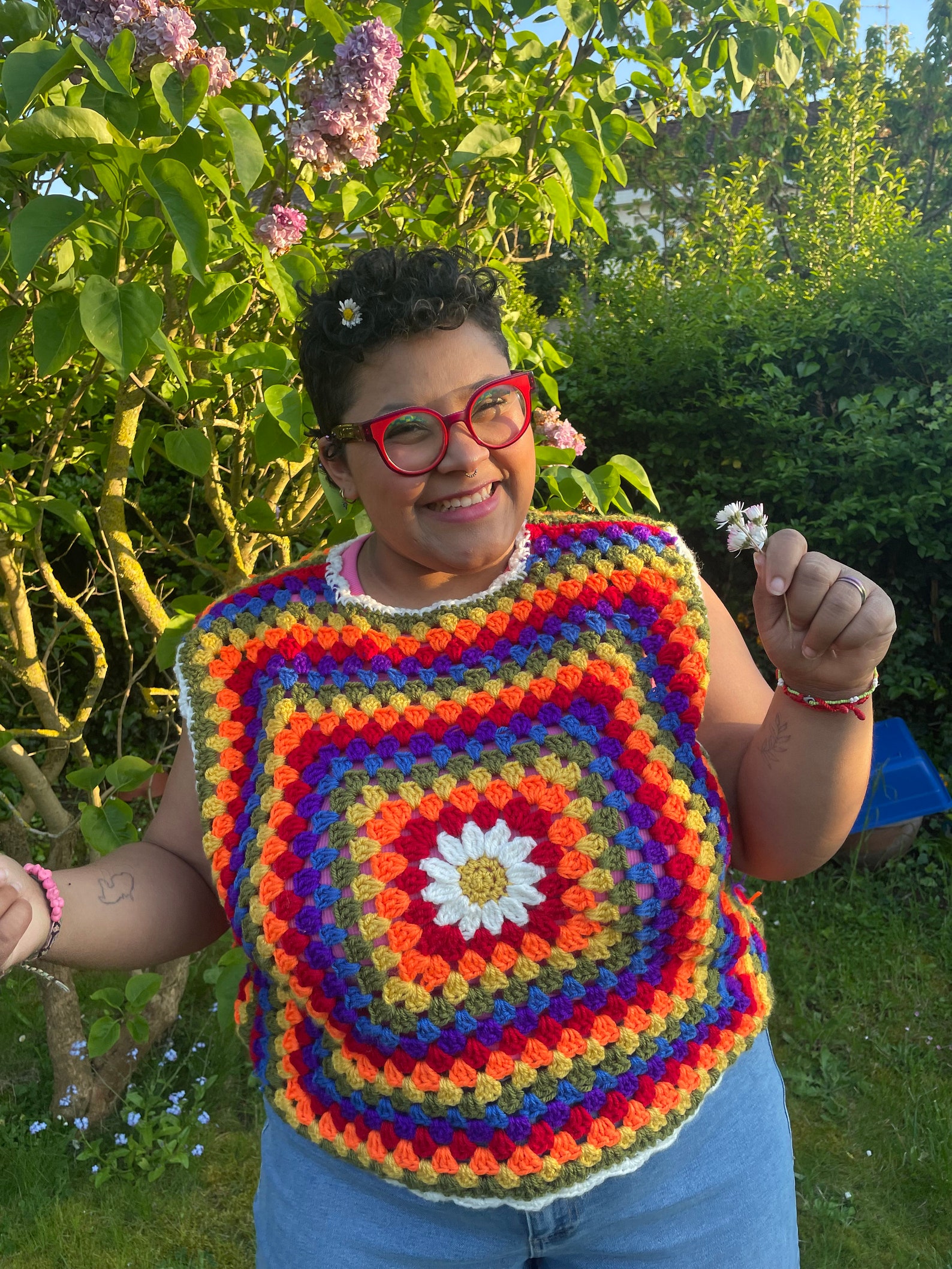 Crochet Flower Vest Pattern by Little Freak Studio - Etsy