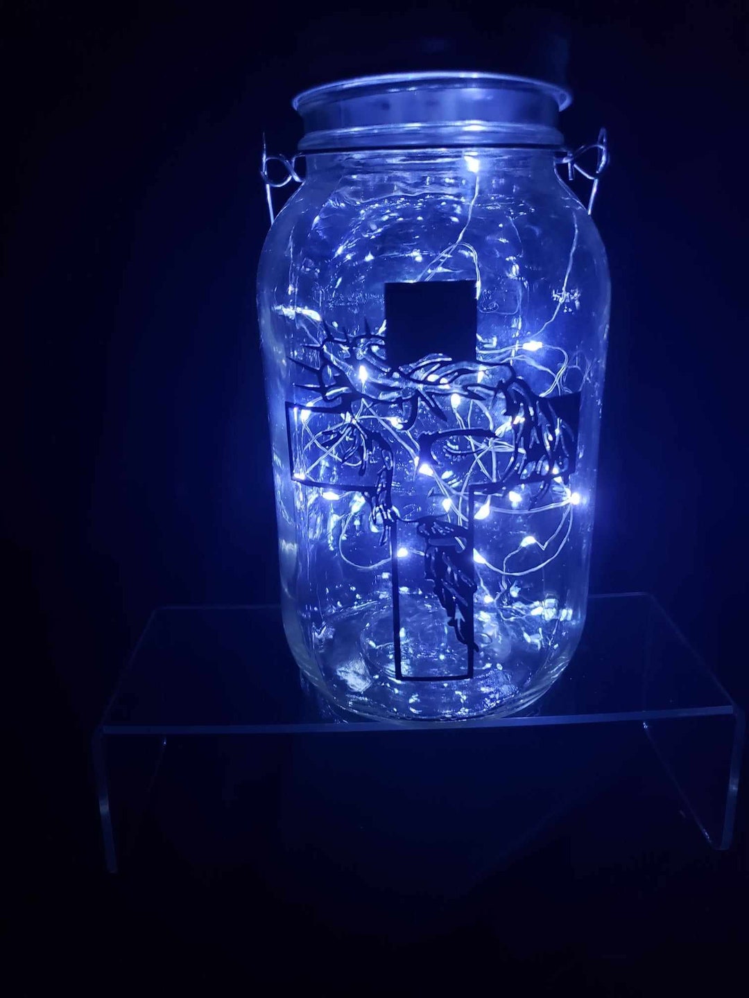 Jesus Solar Jar - Etsy