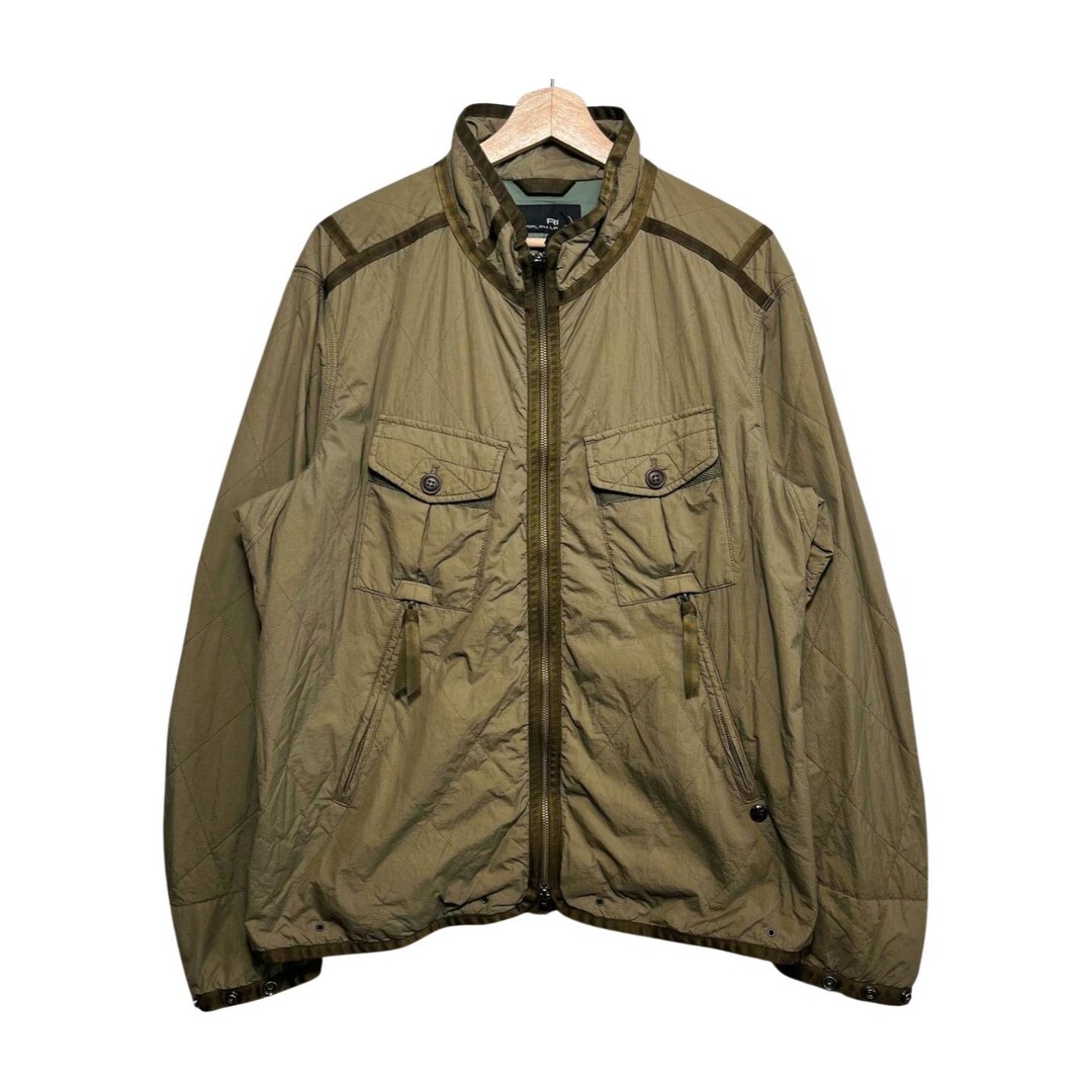 Vintage RLX Ralph Lauren Quilted Military Tactical Quilted Jacket Size ...