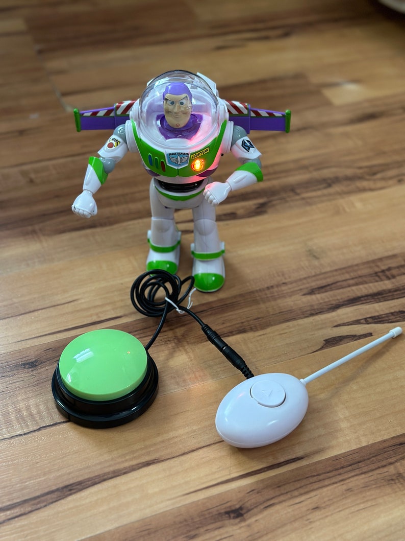 Buzz Lightyear Adapted Toy (button Sold Separately) - Etsy