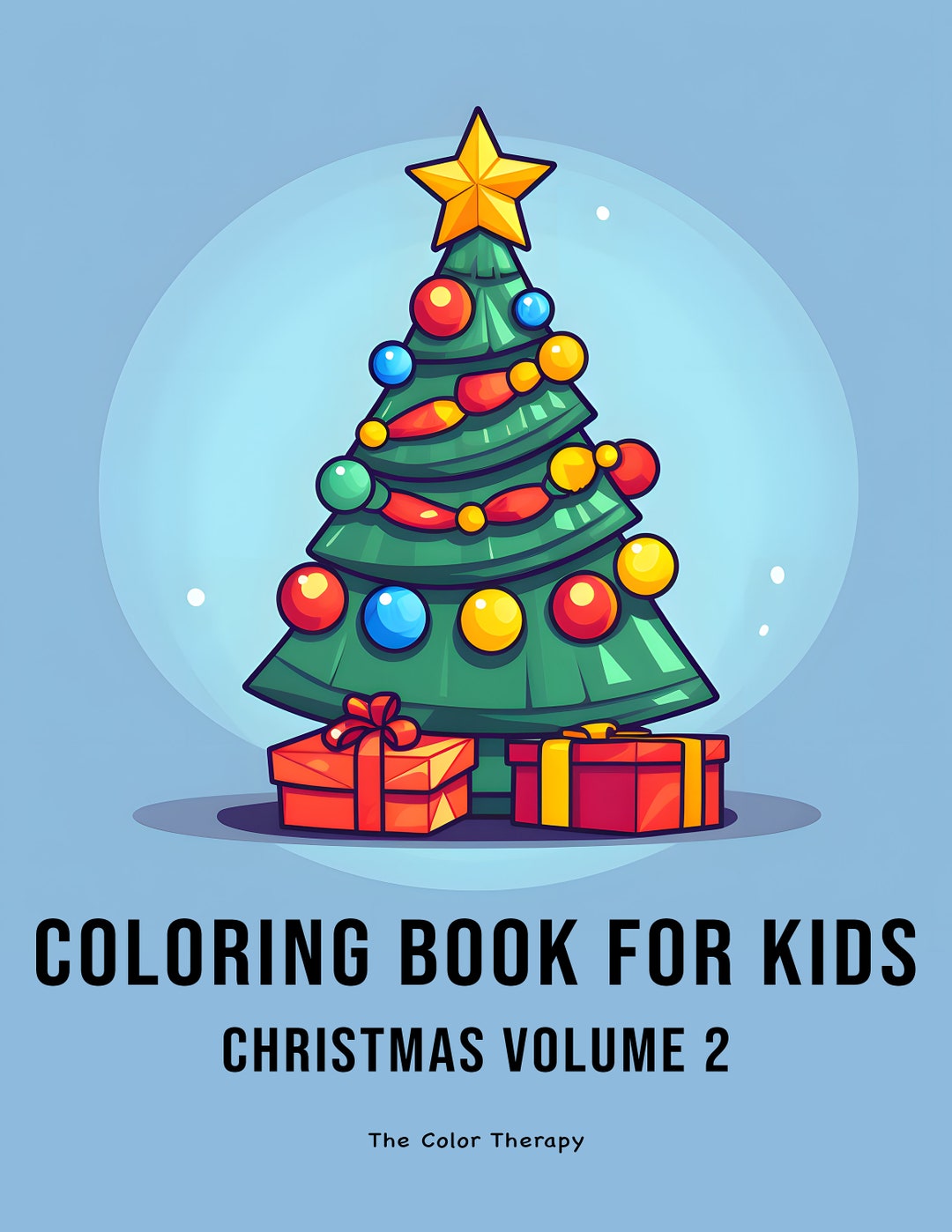 Coloring Book for Kids: Christmas Volume 2 - Etsy