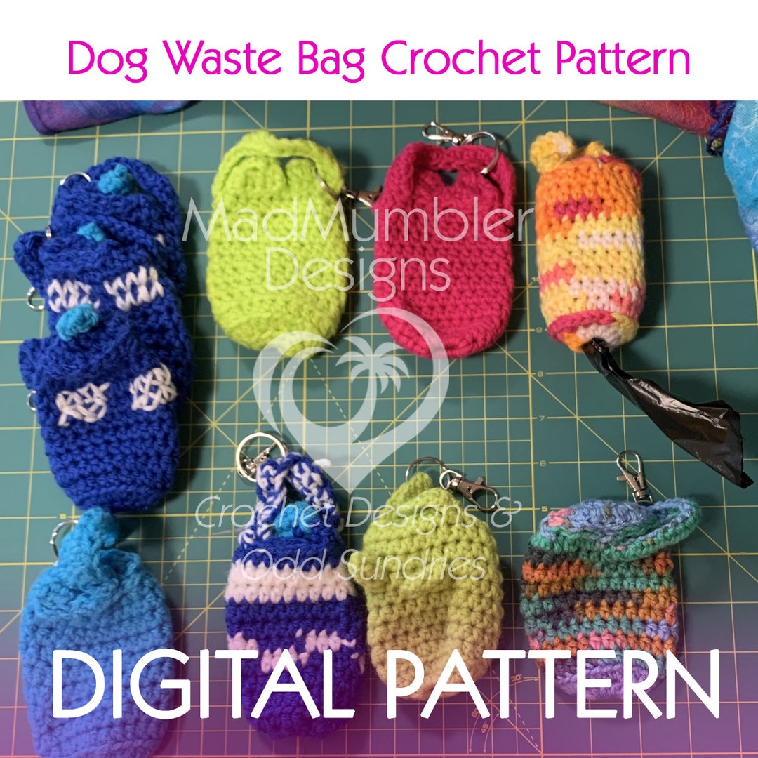 Dog Waste Bag Holder Crochet Pattern - DIGITAL PATTERN - Etsy