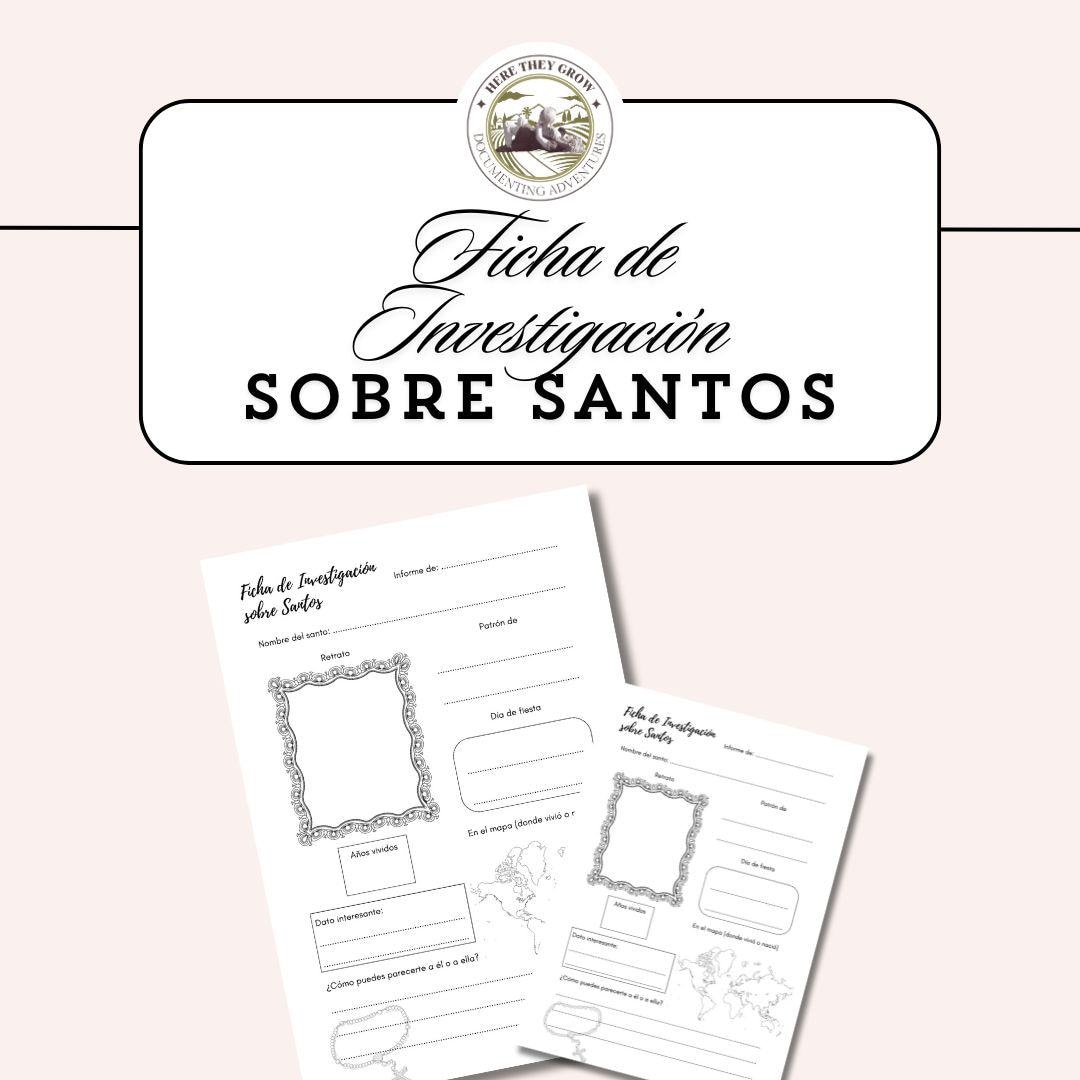 Catholic Saints Biography Worksheet for Kids (A4 Printable) - Etsy