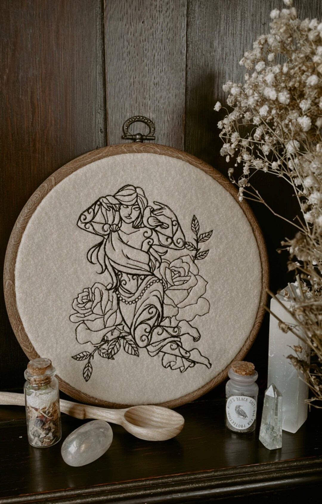 Aphrodite Greek Goddess Embroidery Altar Art - Etsy