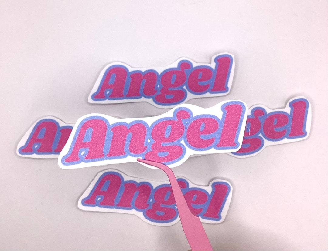 Cute Holographic Y2K Angel Vinyl Sticker for Laptops, Journals, Water ...