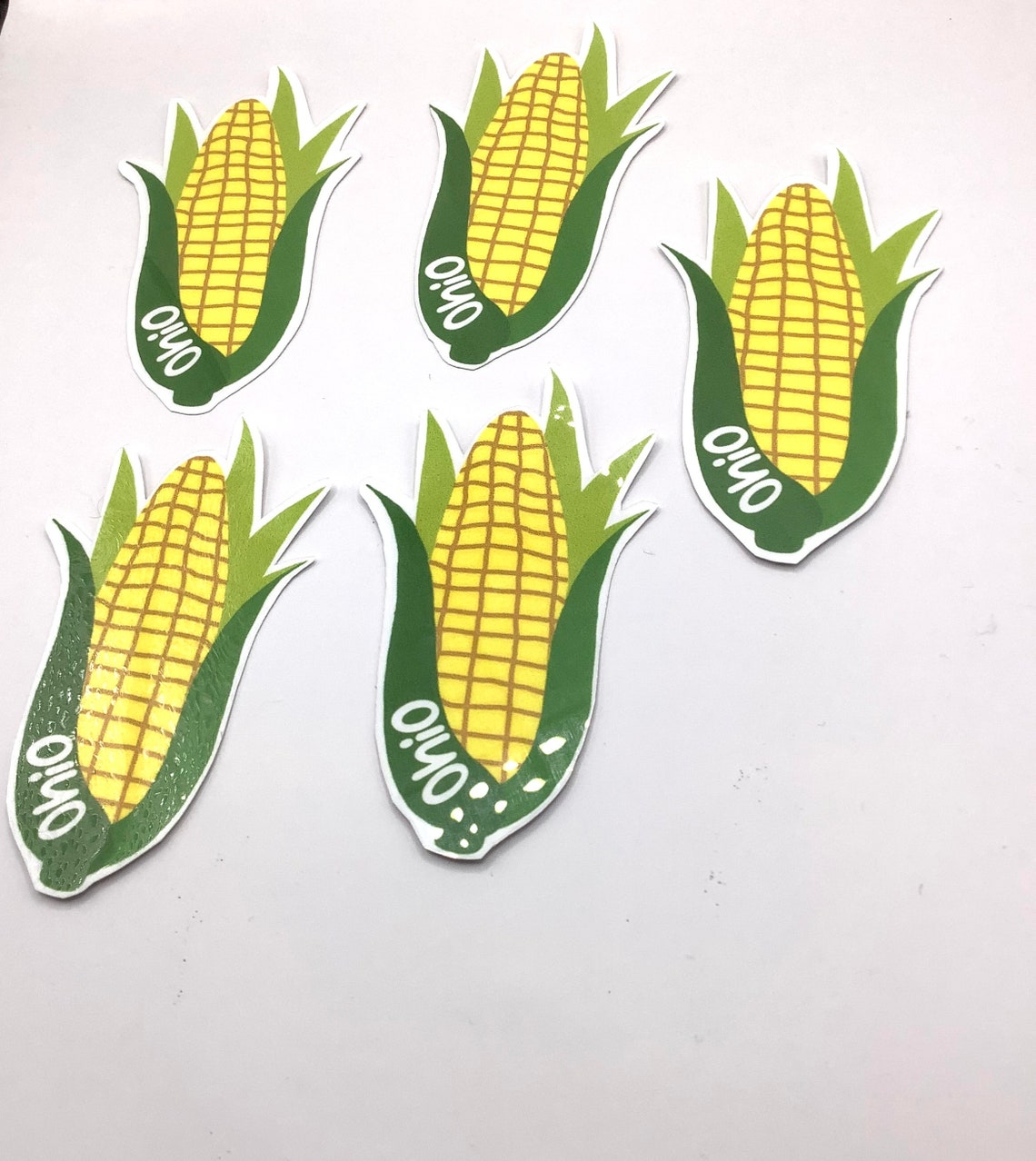 Ohio Corn Sticker, Ohio Pride Sticker, Buckeye State, Columbus ...