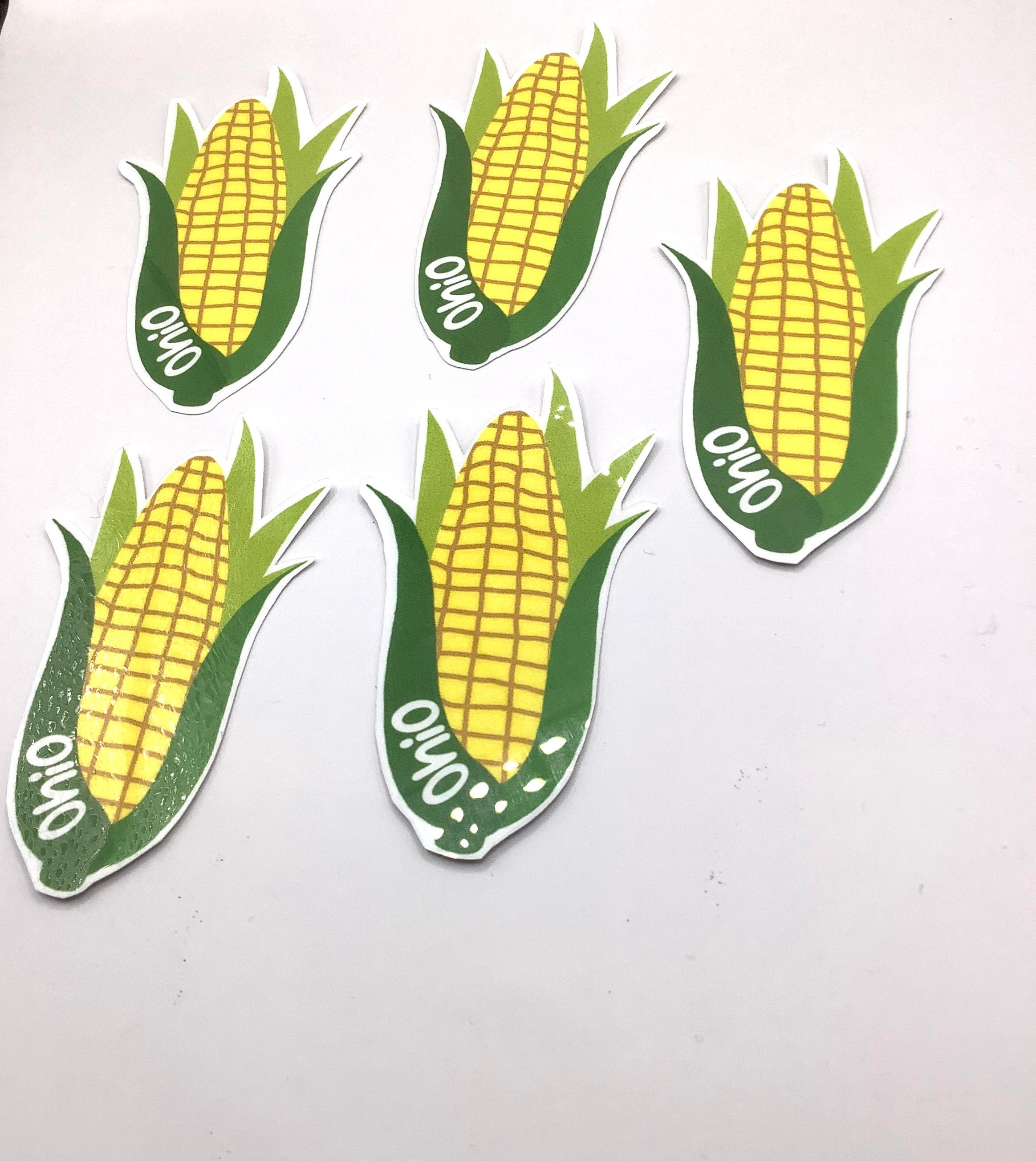 Ohio Corn Sticker, Ohio Pride Sticker, Buckeye State, Columbus ...