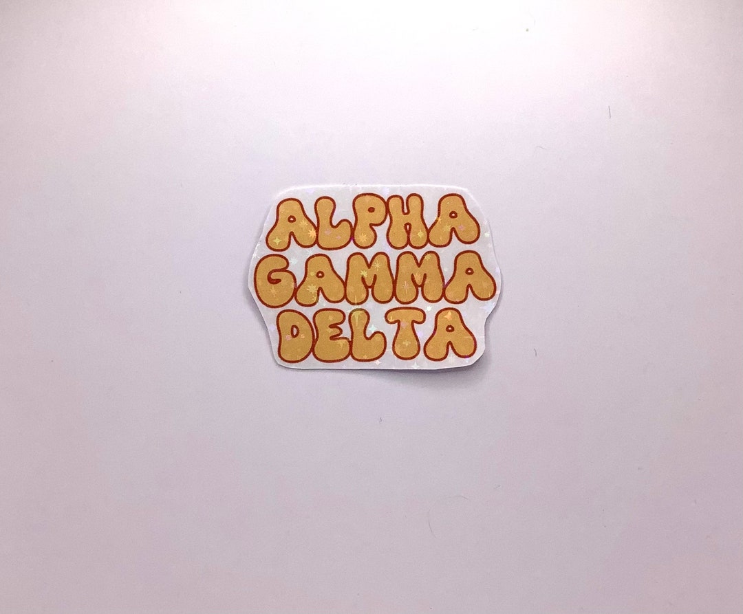 Sorority Stickers, Custom Sorority Stickers, Holographic Sorority ...