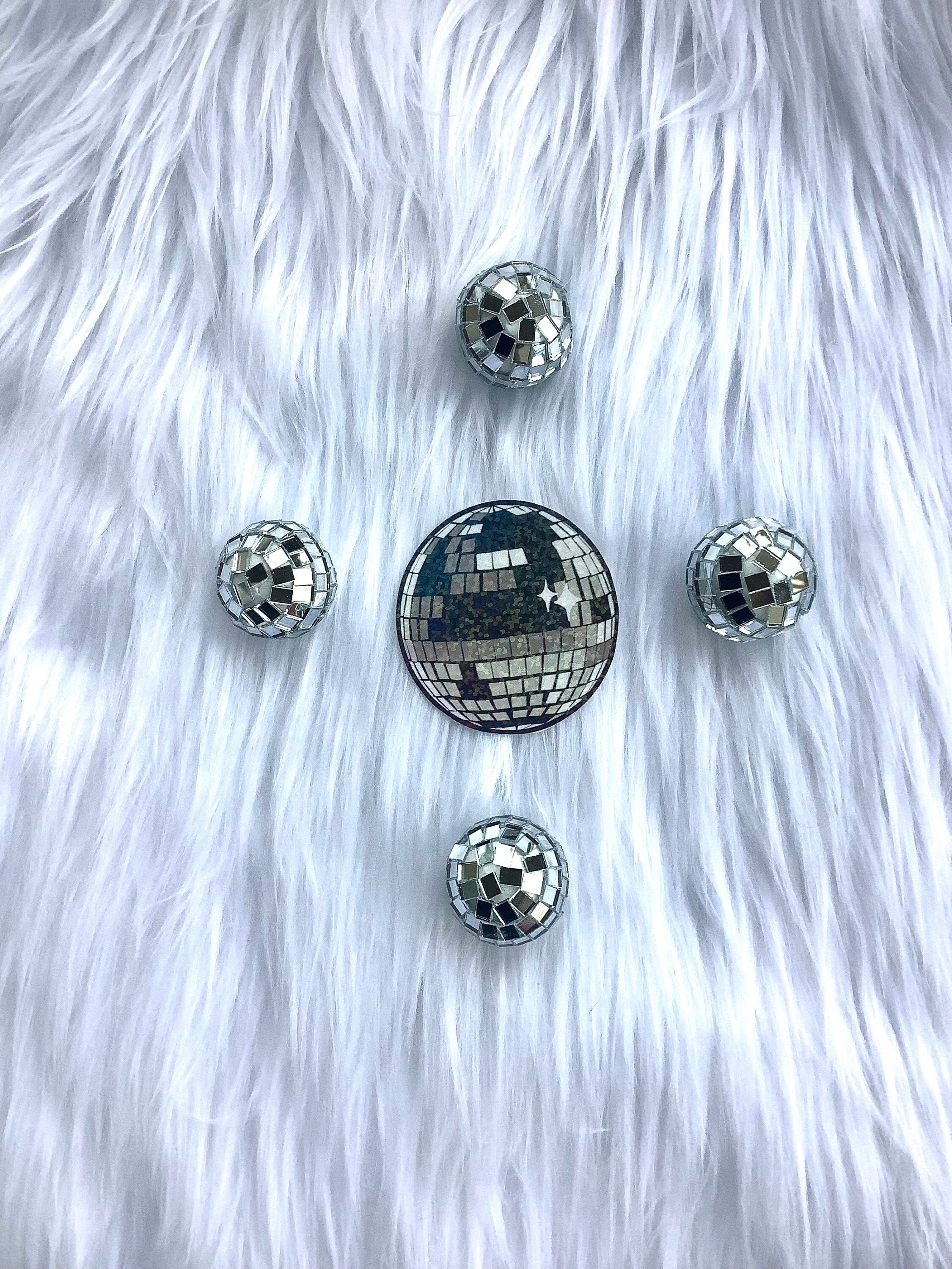 Disco Ball Holographic Glitter Sticker, Disco Sticker, Mirrorball ...