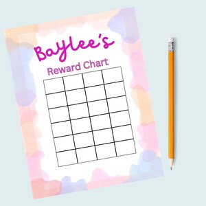 Kids Sticker Chart, Kid's Rewards Chart, Bundle of 6 Kid's Charts ...