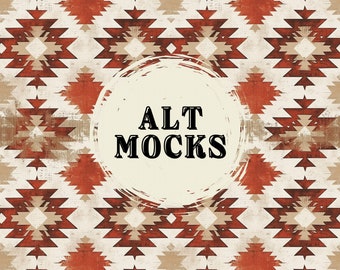 Aztec Neutral Black Earthy Southwestern Seamless Pattern Western ...