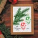 Christmas Tree Ornament Handprint Craft, Christmas Tree Handprint Gift ...