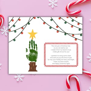 Christmas Tree Handprint Craft for Christmas, Handprint Craft Christmas ...