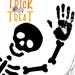 Halloween Skeleton Handprint Craft, Halloween Keepsake Craft, Daycare ...