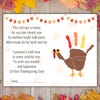 Turkey Handprint Craft for Thanksgiving, Thankful Handprint Activity ...