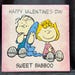 Linus and Sally Sweet Babboo Valentine's Day Home Decor Blocks - Etsy