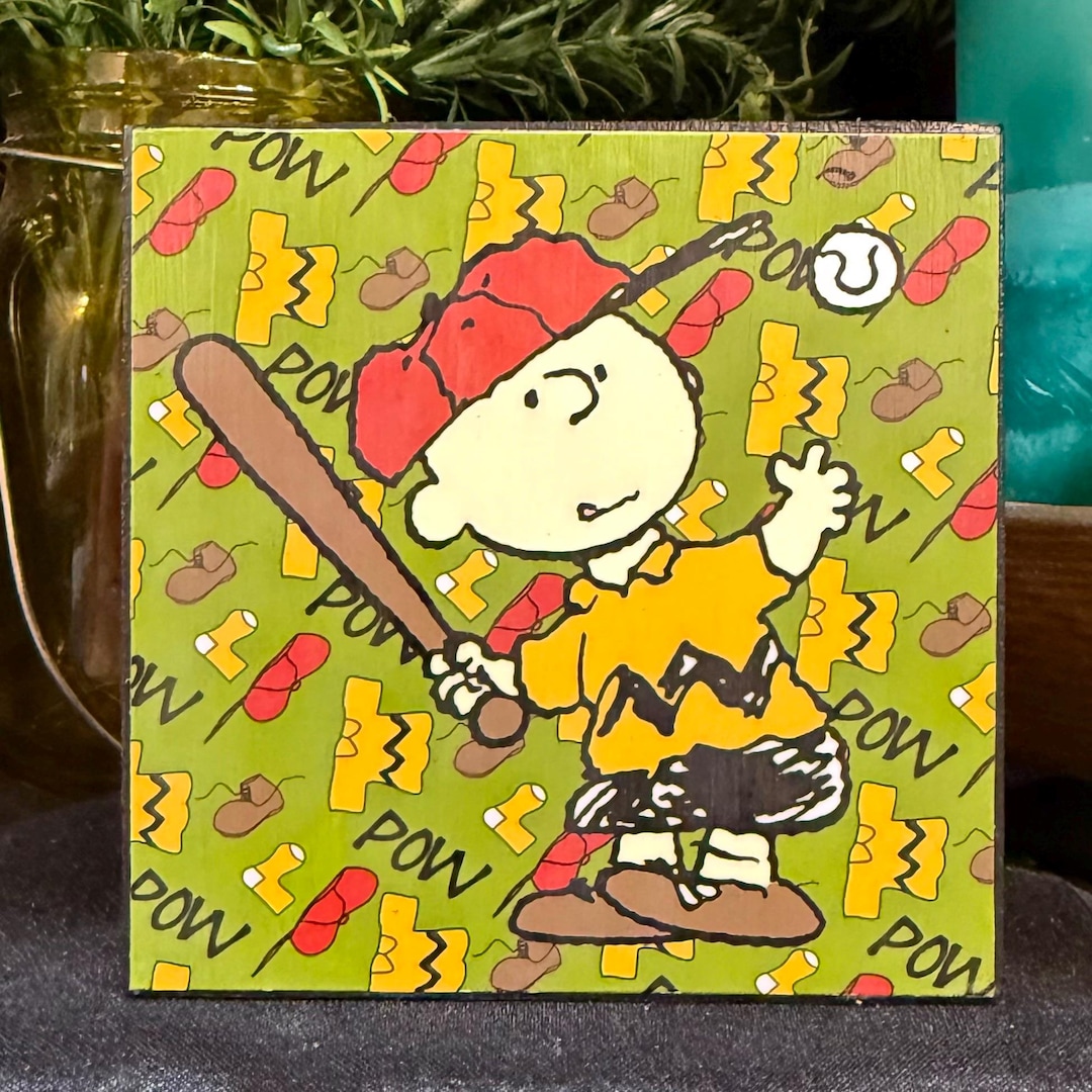 Peanuts Characters Home Decor Blocks and Gifts - Etsy