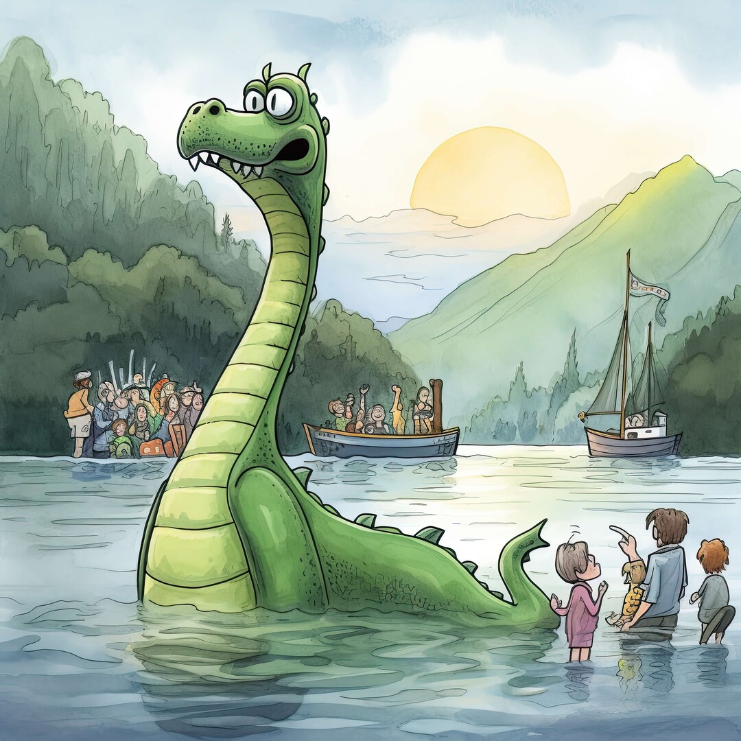 Loch Ness Monster Home Decor Block PART 2 - Etsy