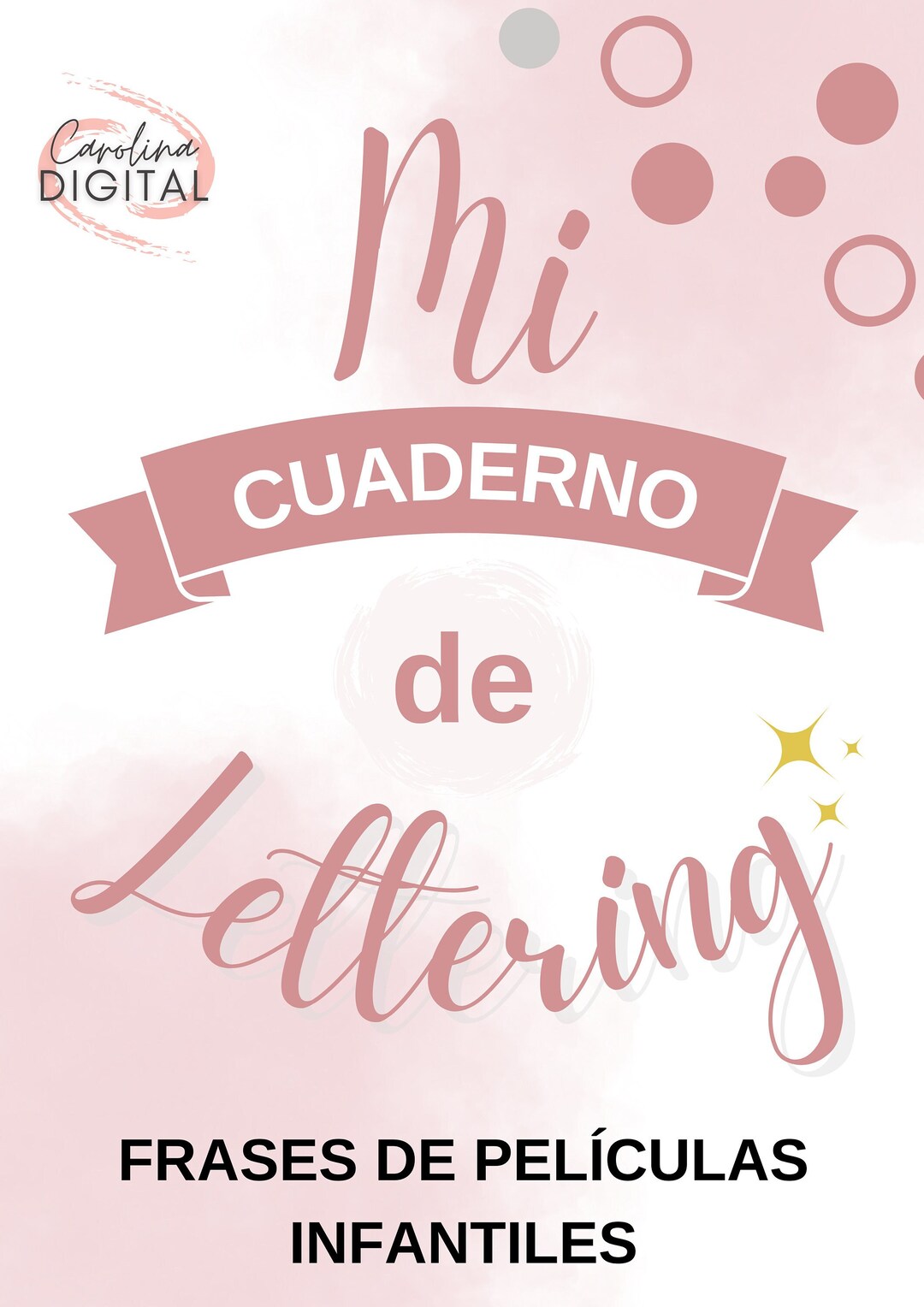 Lettering Notebook With 100 Phrases From Children's Movies - Etsy