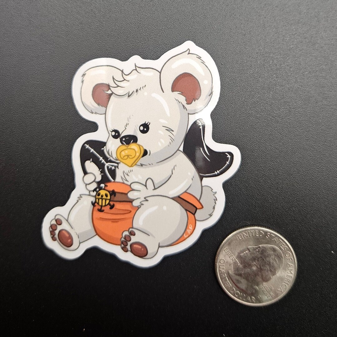 Baby Bepo Clear Vinyl Sticker - Etsy