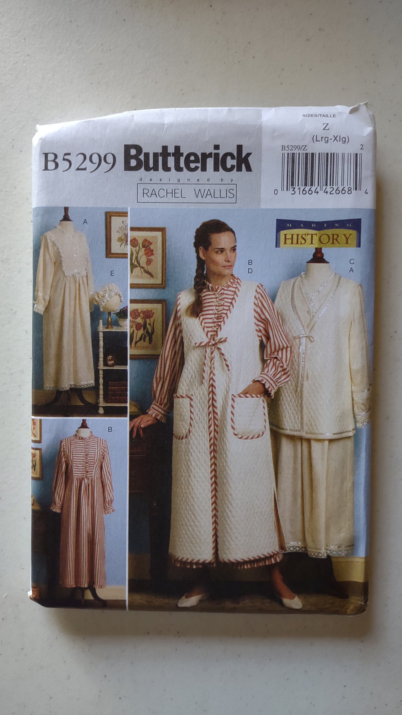 Butterick Making History Women's Pajama Set Pattern by - Etsy