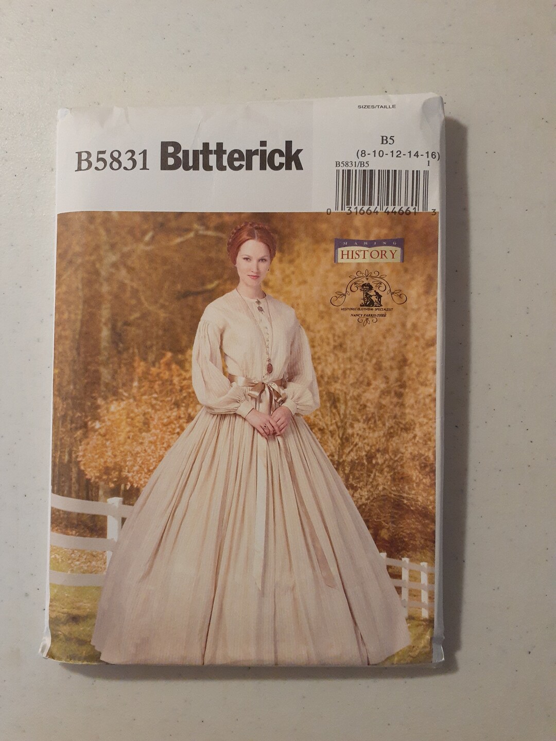Butterick Making History Women's Victorian Day Dress Pattern by Nancy ...