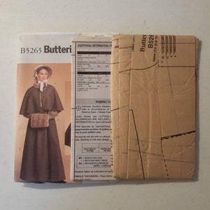 Butterick Making History Women's Victorian Outerwear Traveling Pattern ...