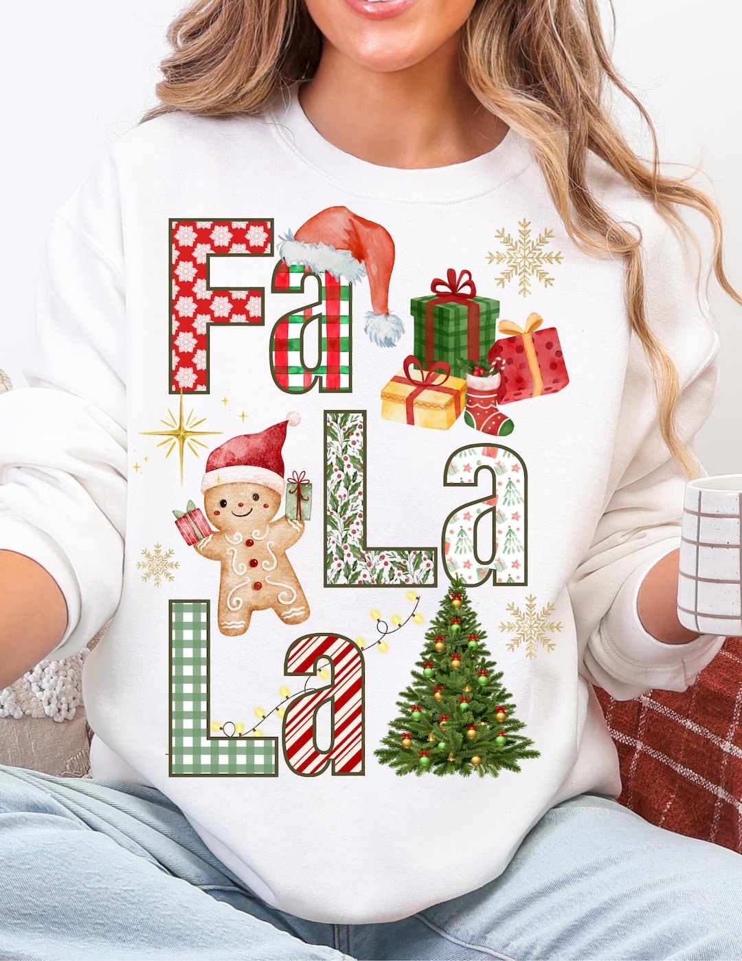 Christmas Falala Png - Etsy