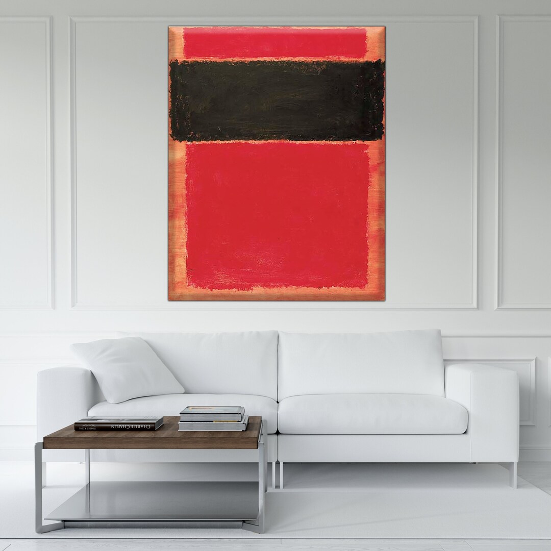 Mark Rothko: Untitled, 1968 by Mark Rothko, Rothko Print, Rothko Wall ...