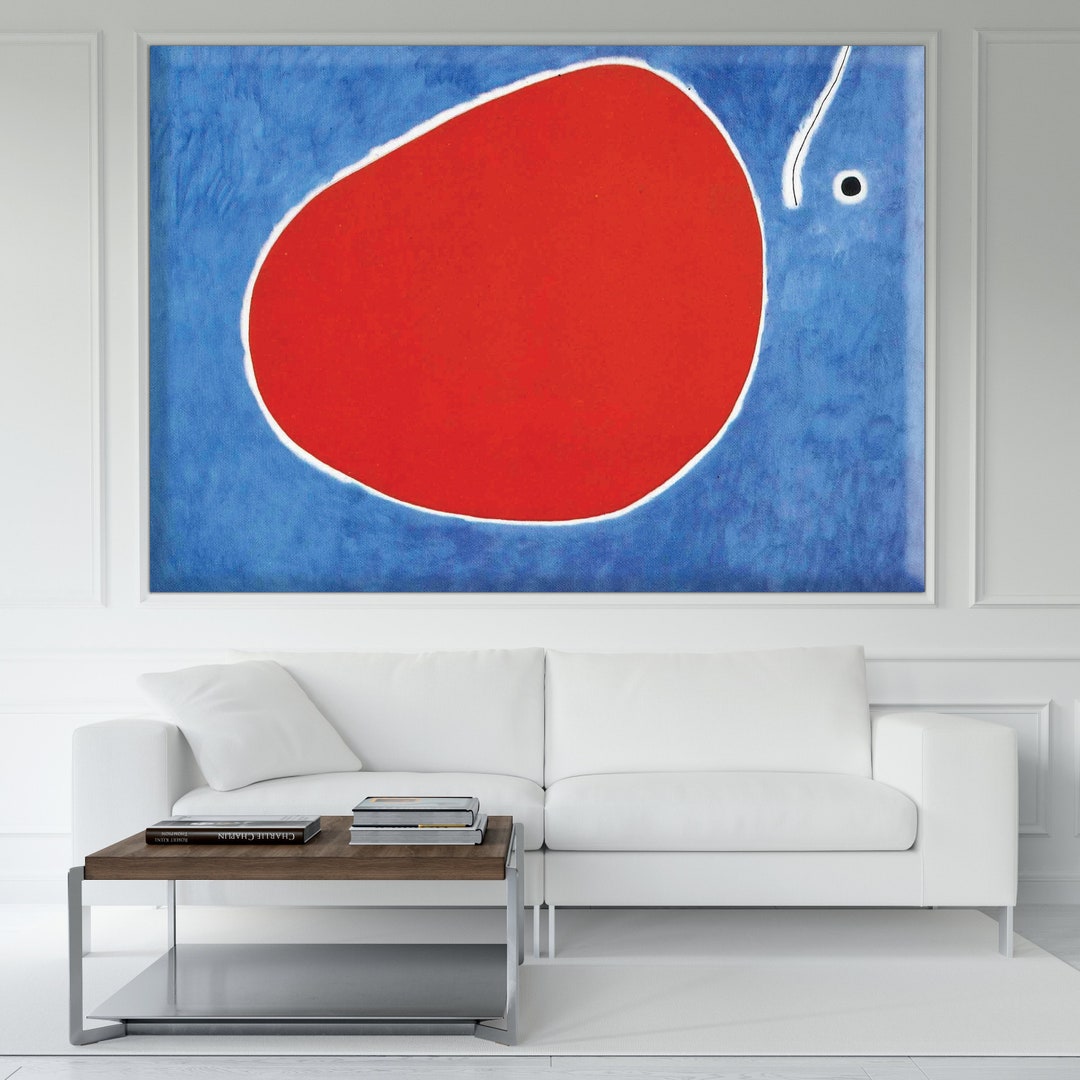 Joan Miro Red Sun, Joan Miro Exhibition Poster, Miro Paintings, Modern ...