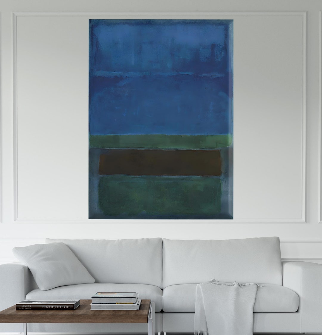 Mark Rothko Untitled, Mark Rothko Wall Art, Mark Rothko Canvas Print ...