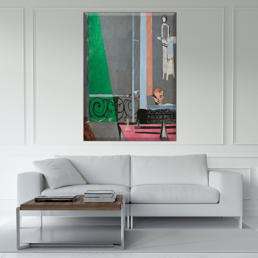 Henri Matisse 'the Piano Lesson' Canvas Print: Modern Abstract Art - Etsy
