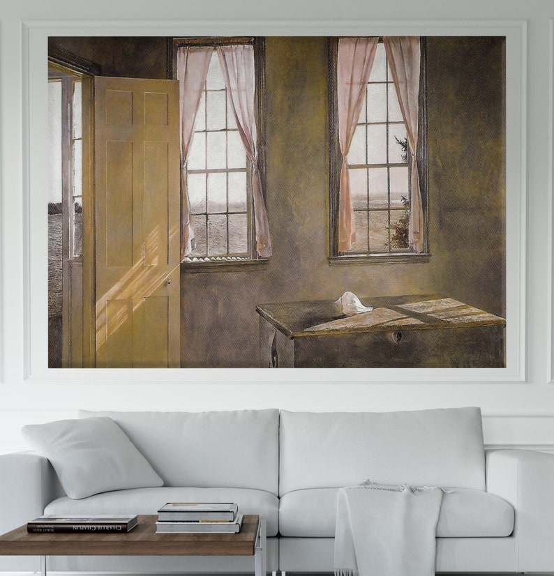 Andrew Wyeth, Her Room, Andrew Wyeth Wall Art, Andrew Wyeth Canvas ...