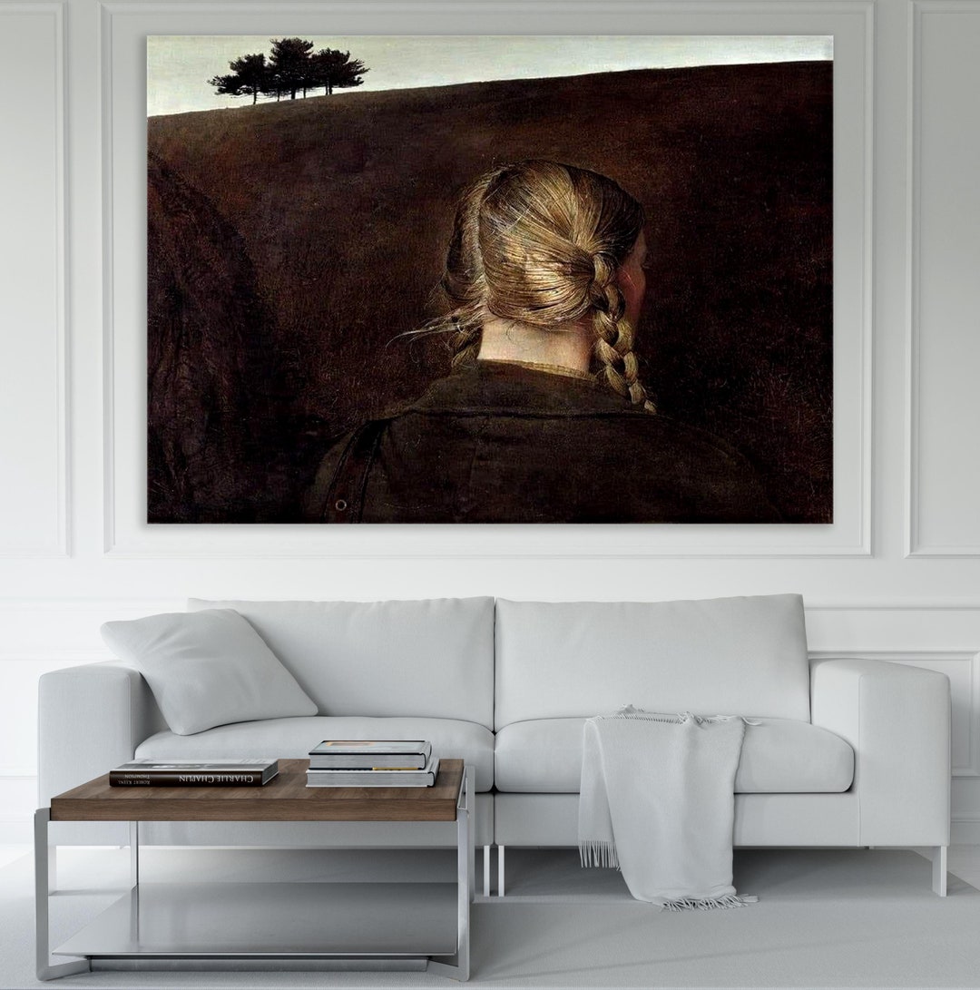 Andrew Wyeth, Farm Road, Andrew Wyeth Wall Art, Andrew Wyeth Canvas ...