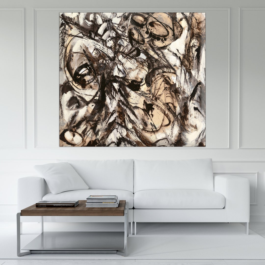 Lee Krasner, the Guardian 1960, Lee Krasner Poster, Imperative Art ...