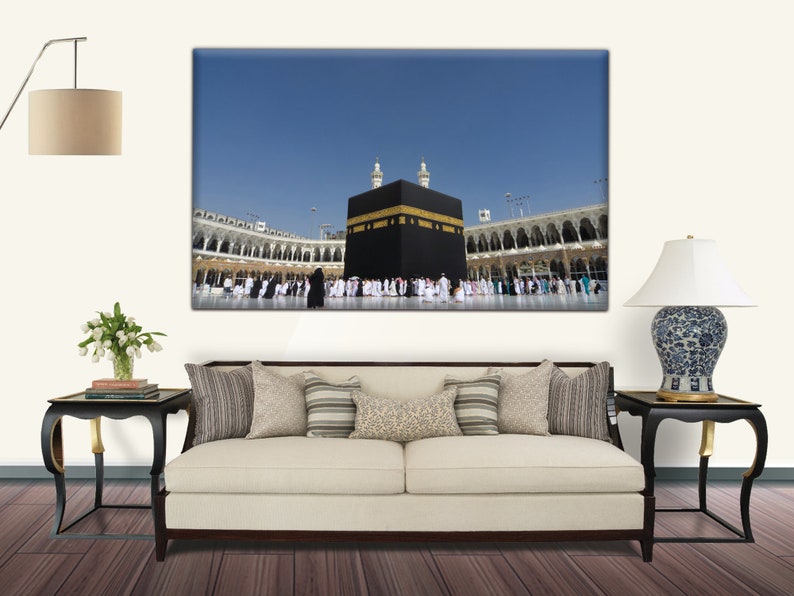 Kaaba Poster, Kaaba Printable Canvas Decor, Kaaba Wall Art, Kaaba ...