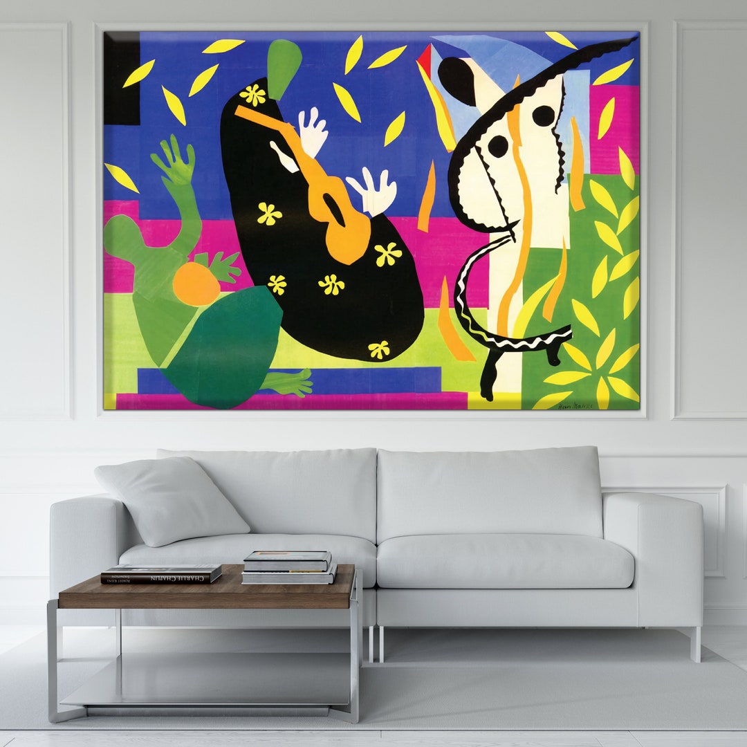 Henri Matisse, Sorrows of the King, 1952, Matisse Canvas Decor, Matisse ...