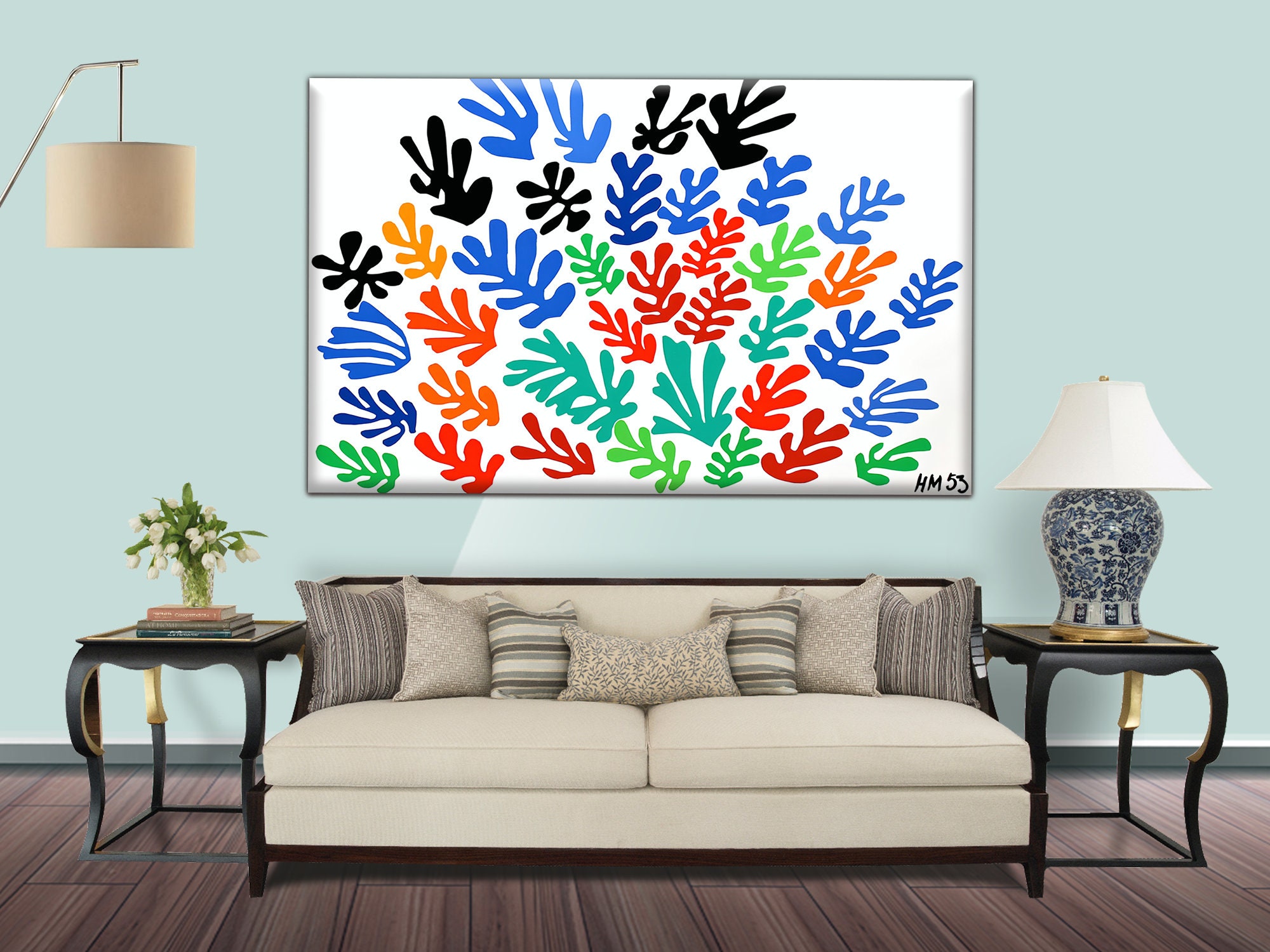 Henri Matisse, Leaves, 1953, Matisse Canvas Decor, Matisse Poster ...