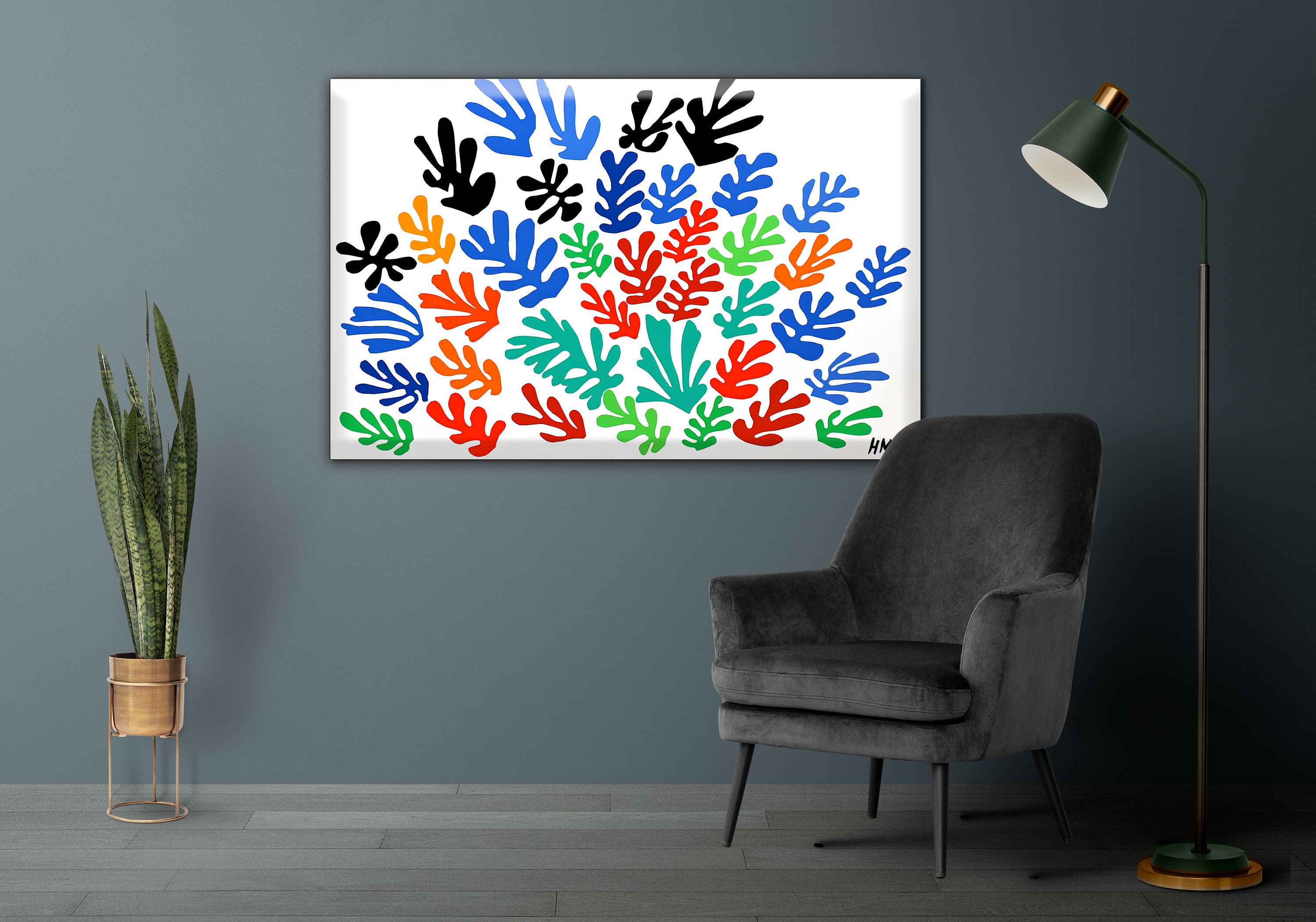 Henri Matisse, Leaves, 1953, Matisse Canvas Decor, Matisse Poster ...