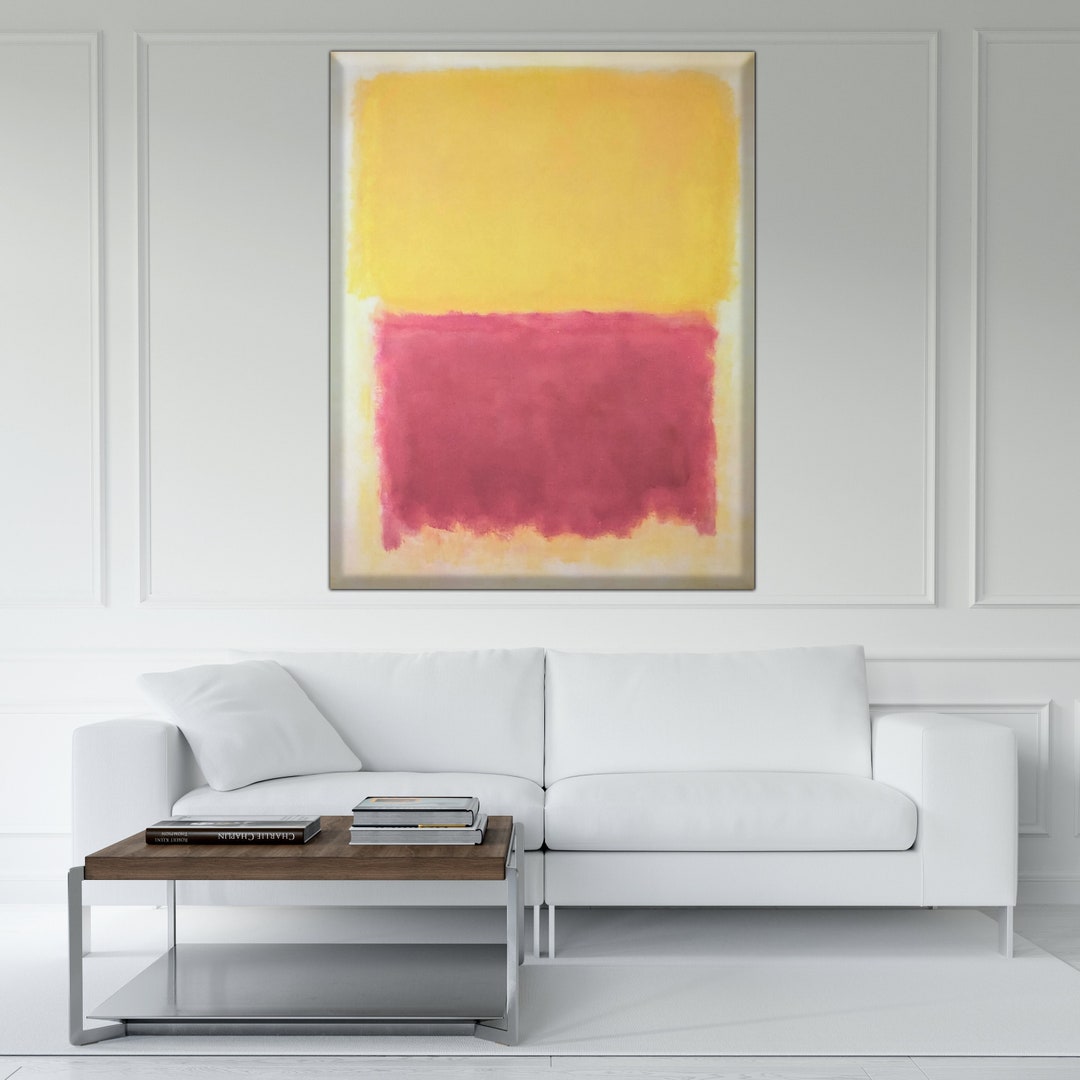 Mark Rothko: Beige Yellow and Purple by Mark Rothko, Rothko Print ...