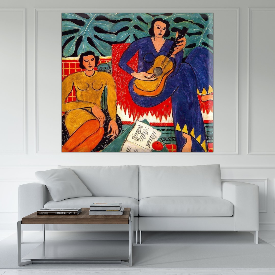 Henri Matisse, Lady in Blue, 1937, Matisse Canvas Decor, Matisse Poster ...