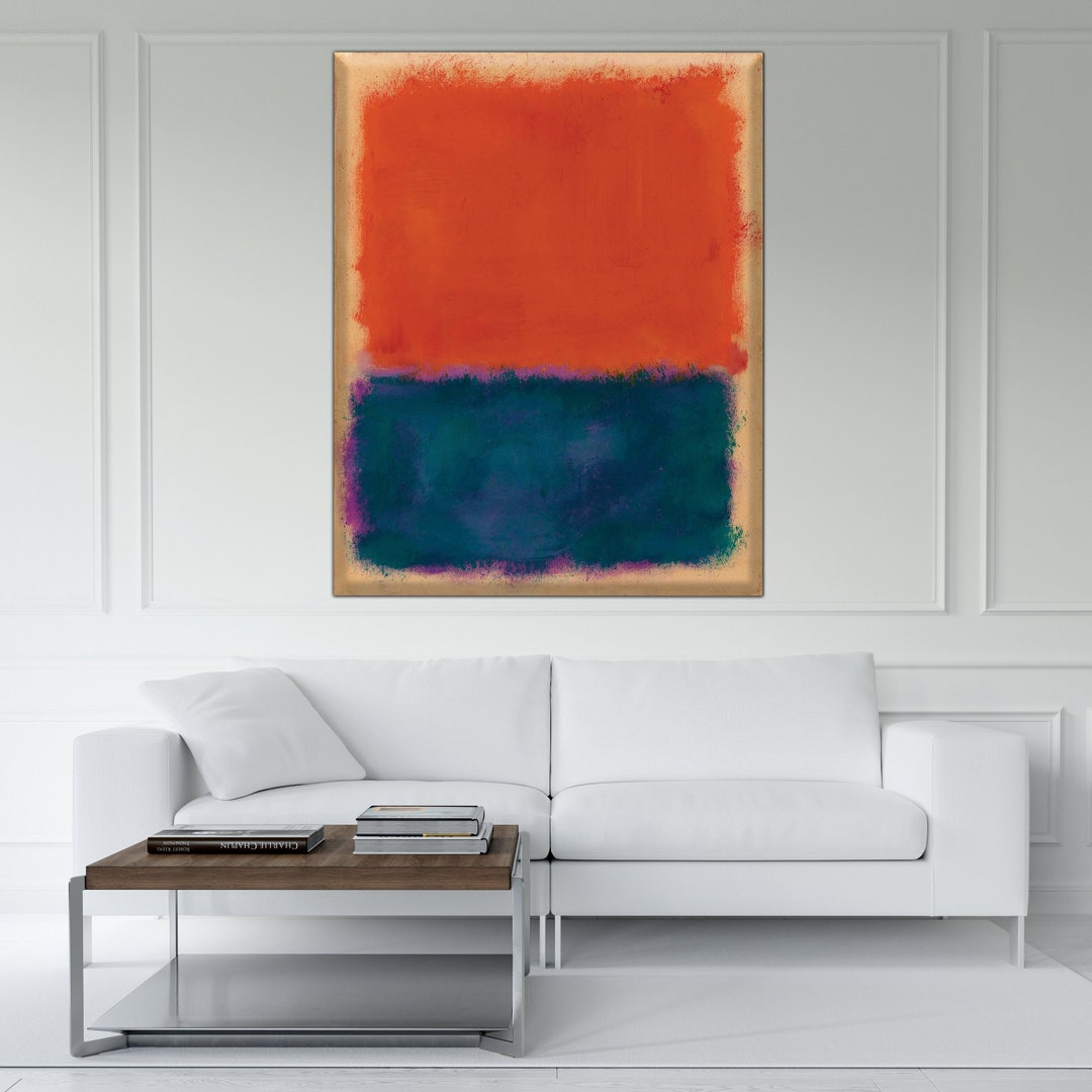 Mark Rothko: Untitled, 1968 by Mark Rothko, Rothko Print, Rothko Wall ...