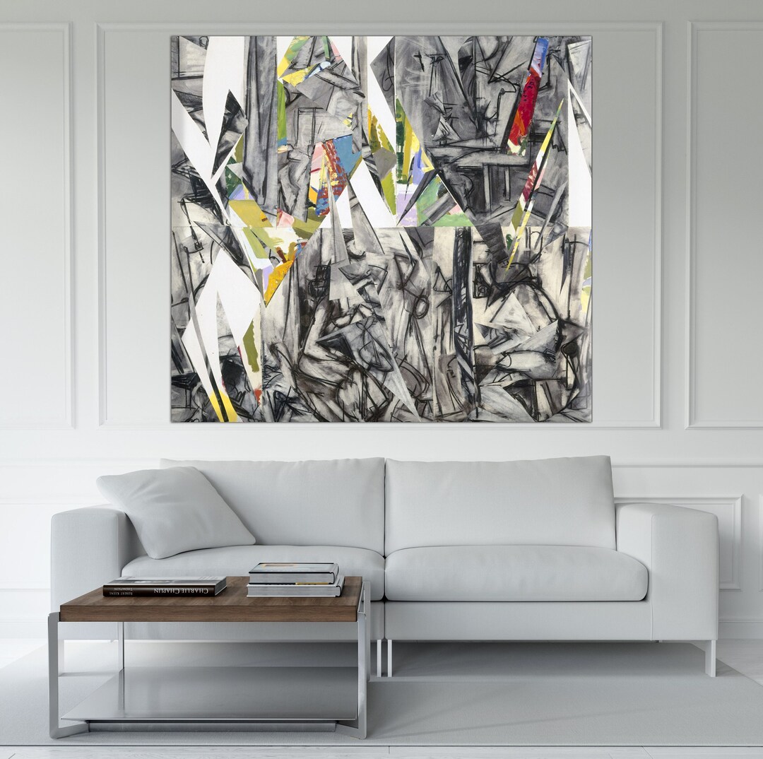 Lee Krasner Abstract Canvas Art Print: Modern Wall Decor - Etsy