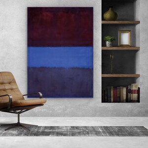 Mark Rothko: No.61 Rust and Blue, 1953 by Mark Rothko, Rothko Print ...