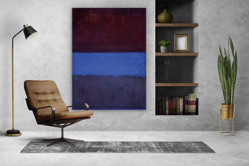 Mark Rothko: No.61 Rust and Blue, 1953 by Mark Rothko, Rothko Print ...