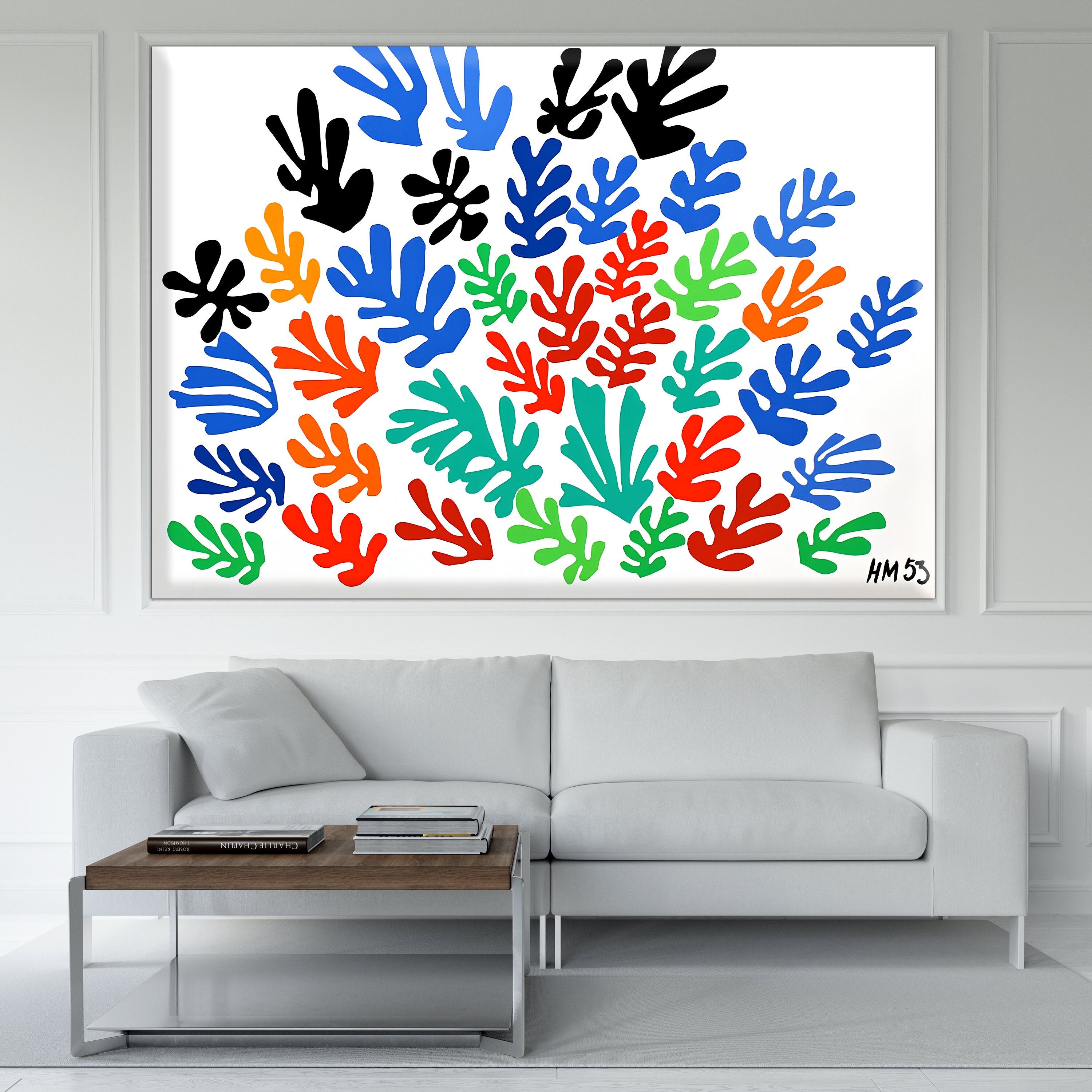 Henri Matisse, Leaves, 1953, Matisse Canvas Decor, Matisse Poster ...