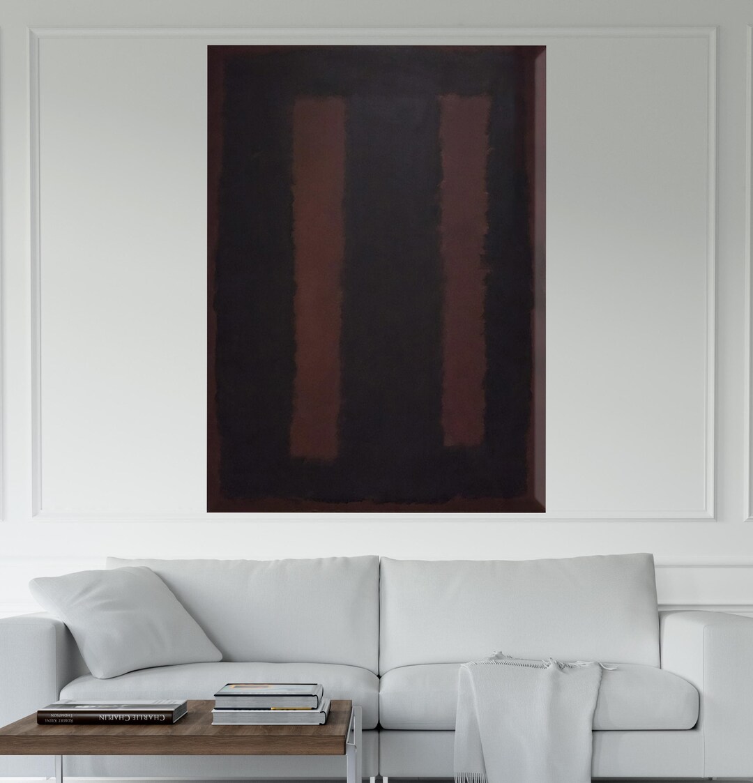 Mark Rothko, Black on Maroon, Rothko Wall Art, Rothko Canvas Print ...