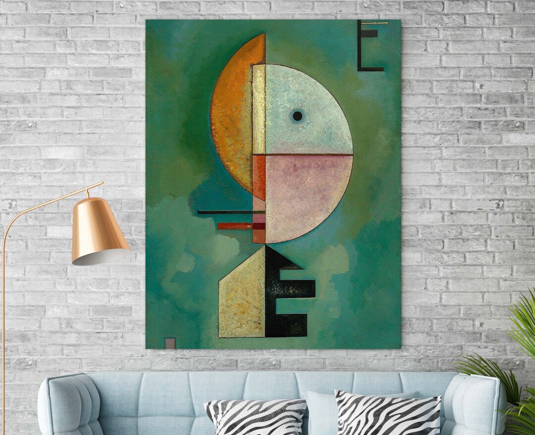 Wassily Kandinsky, Upward, Wassily Kandinsky Wall Art, Kandinsky Canvas ...